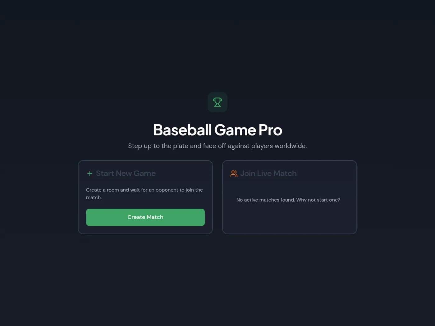 Baseball Game Pro