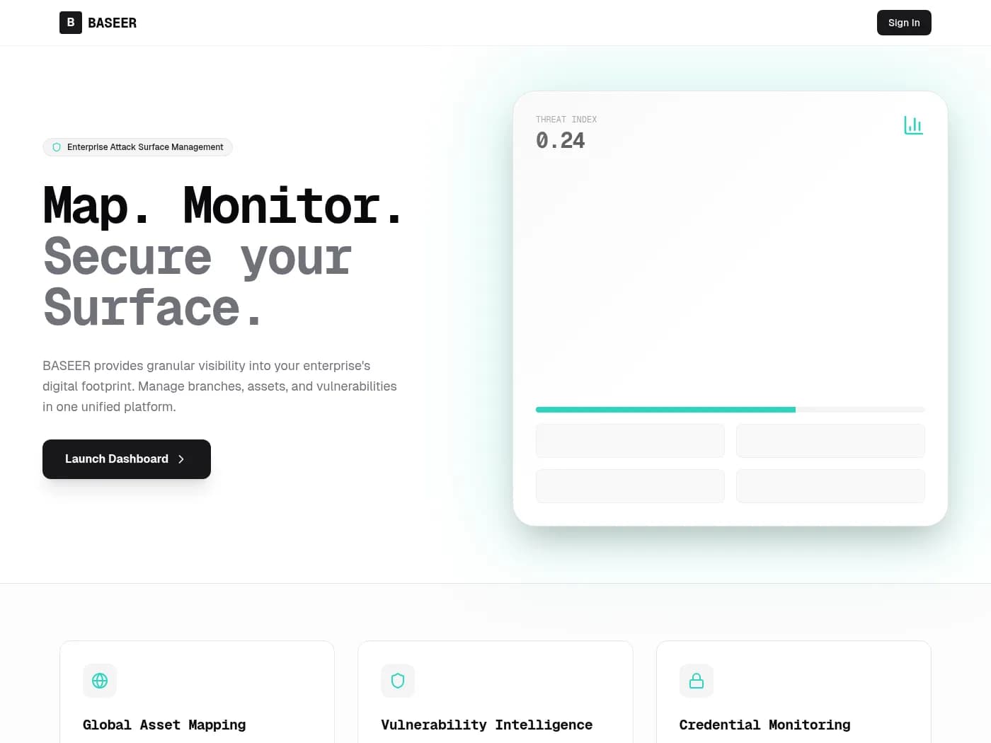 BASEER ASM Dashboard