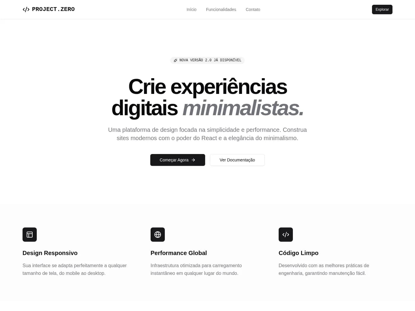 Simple Web Starter