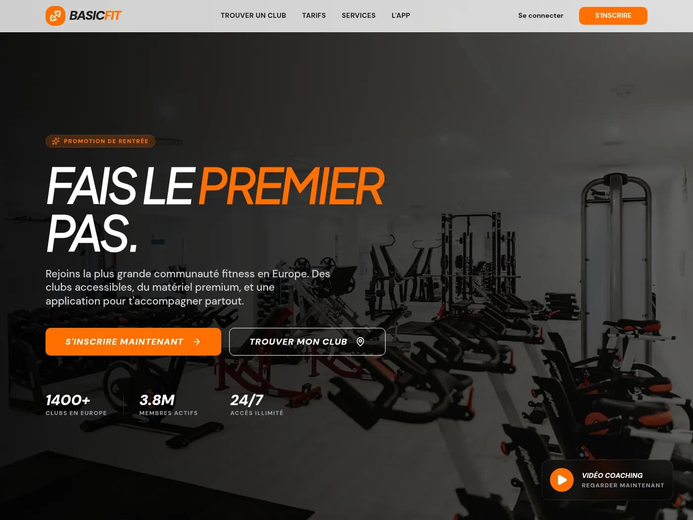 BasicFit Gym Portal