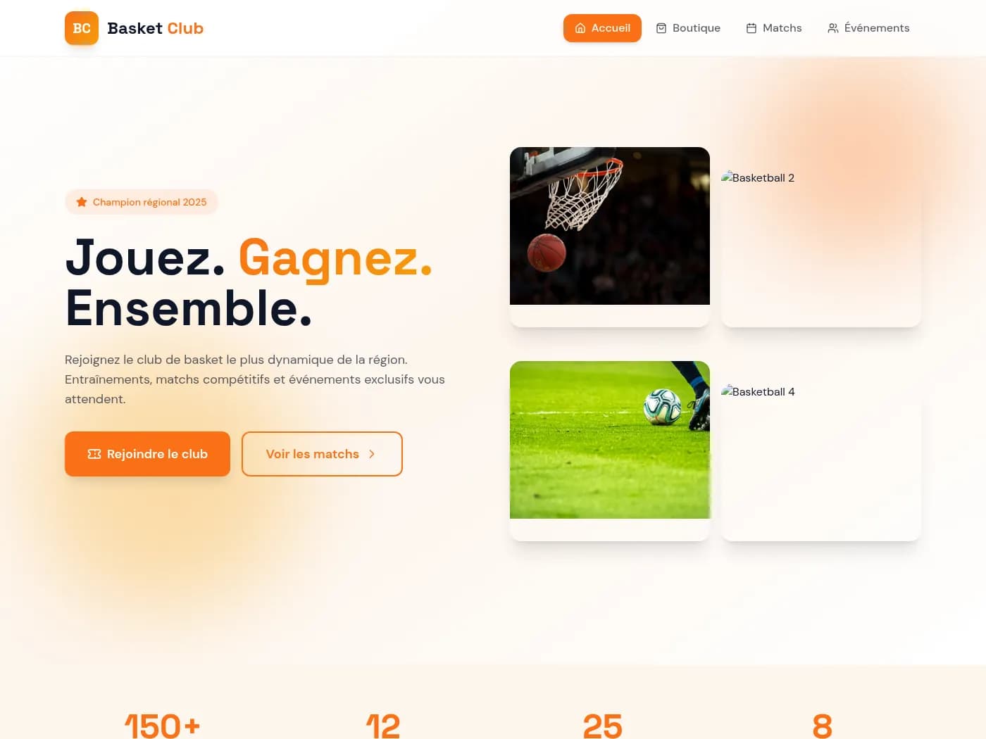 Basket Club Hub