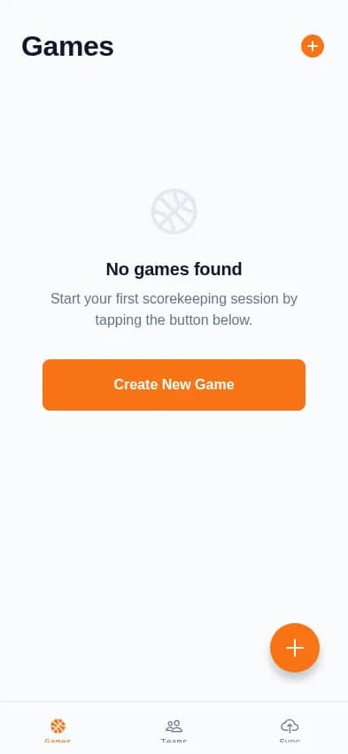 Hoops Scorekeeper App