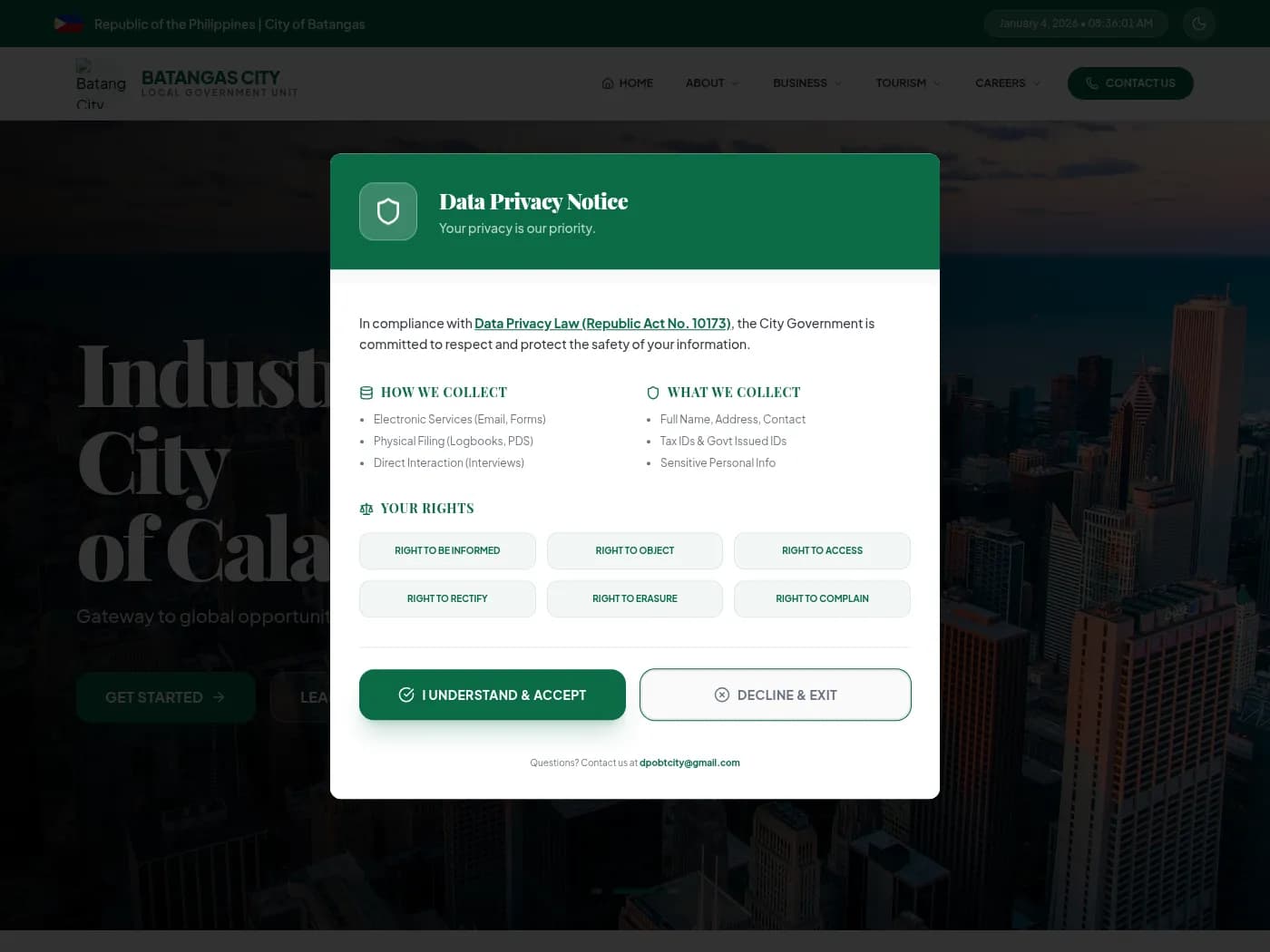 Batangas City Gov Portal
