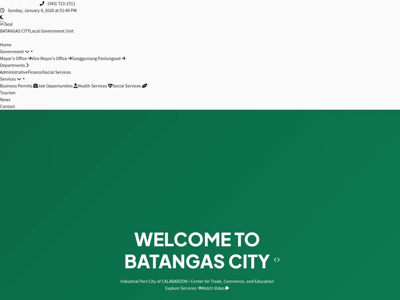 Batangas City Gov Portal