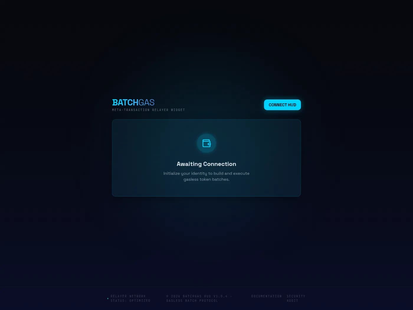 BatchGas Widget