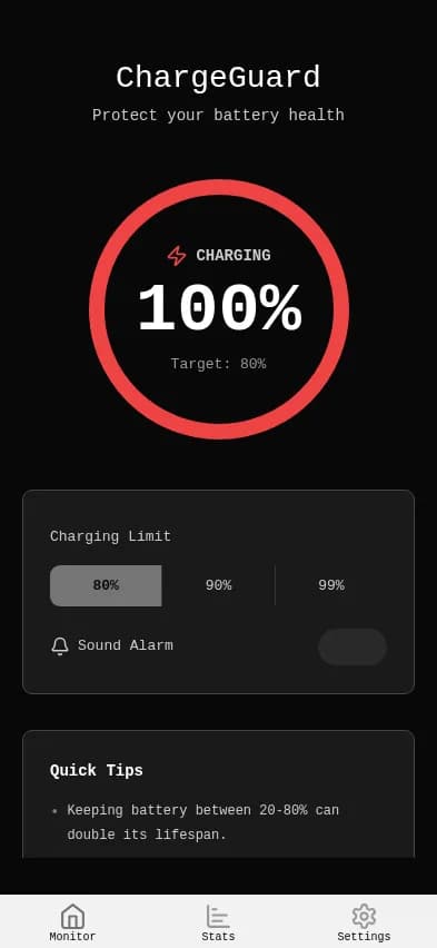 ChargeGuard Mobile