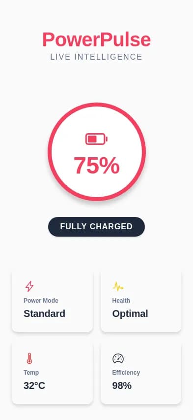 Battery Status App
