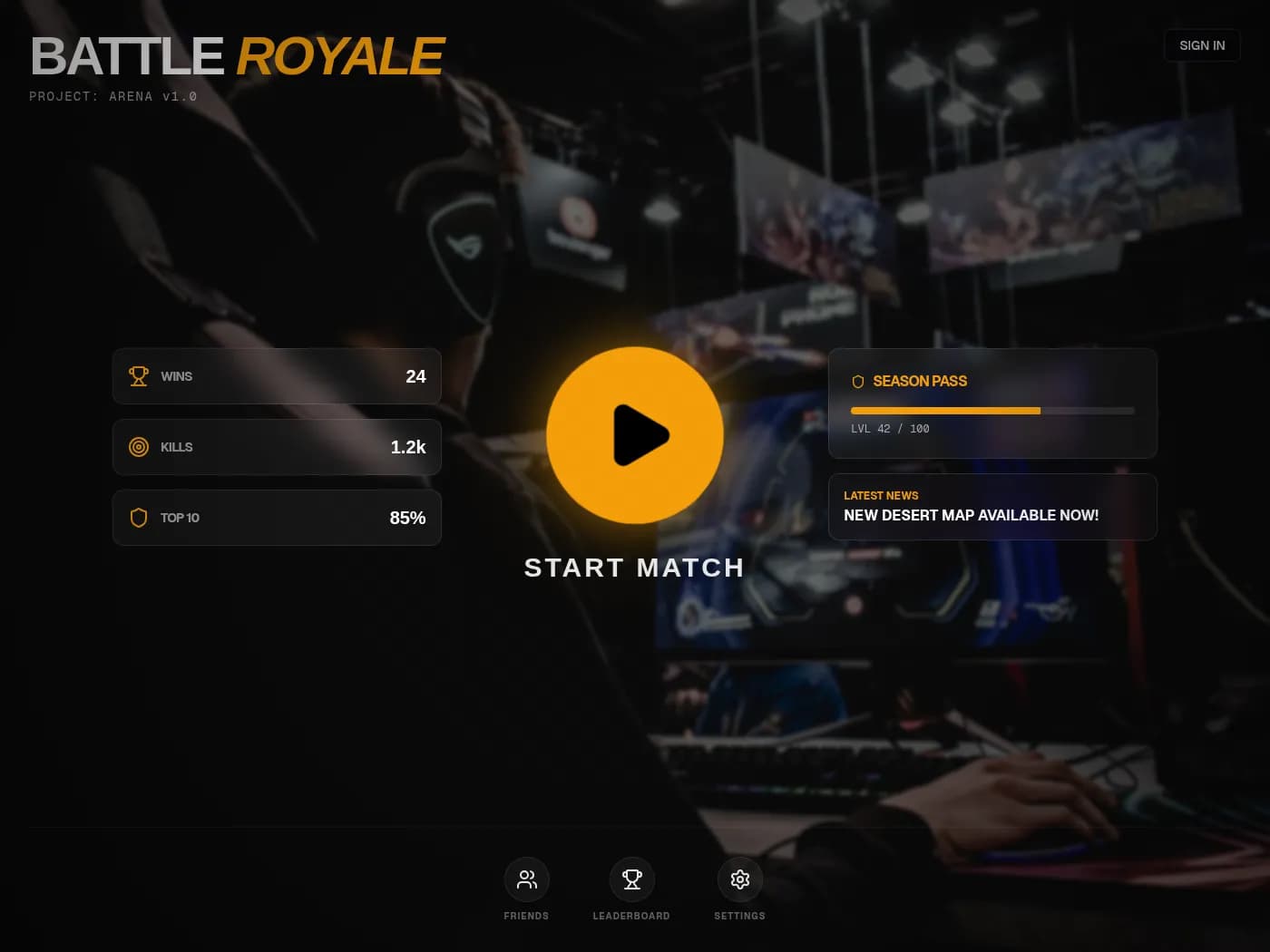 Battle Royale Arena