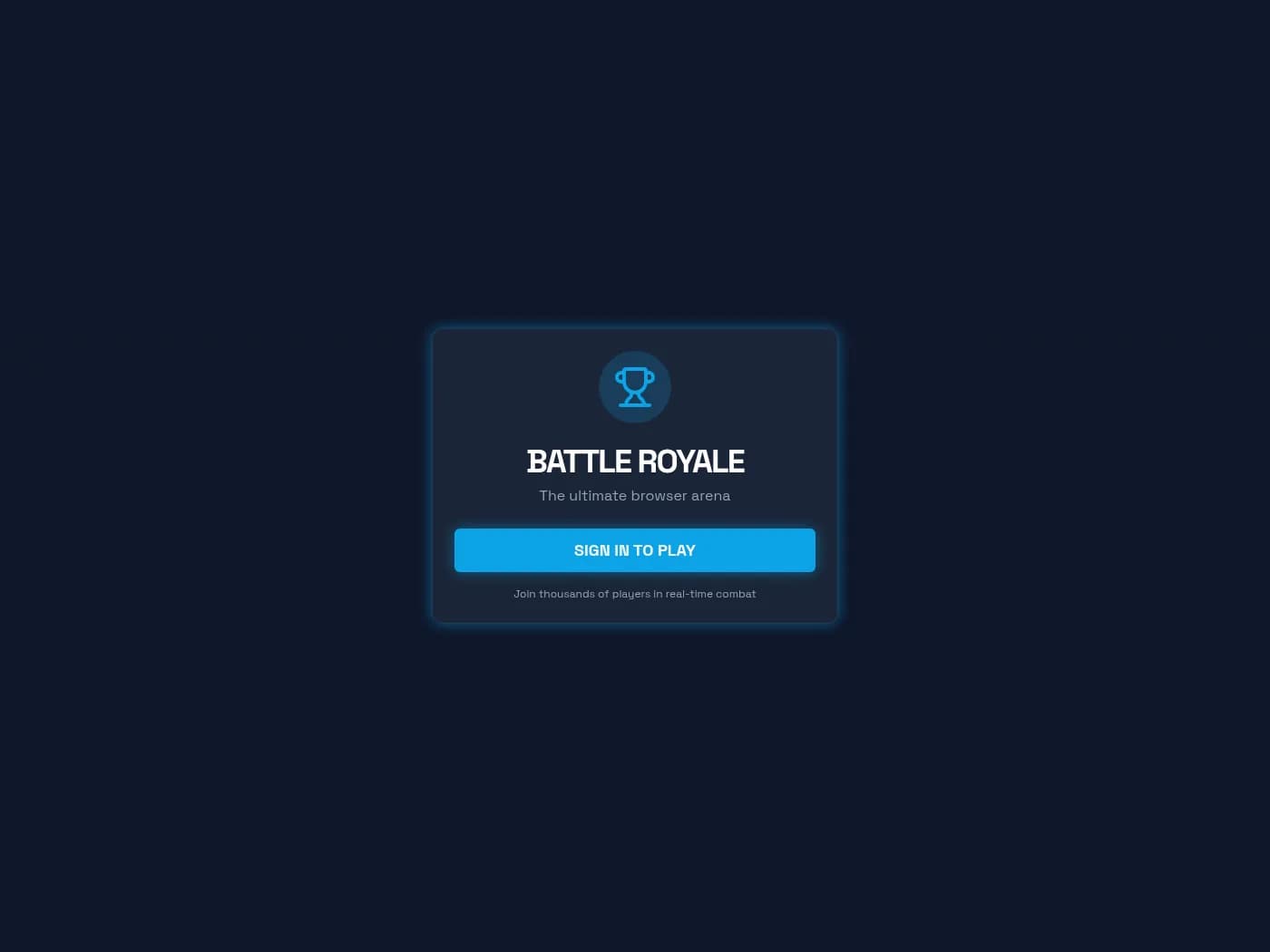 Battle Royale Arena