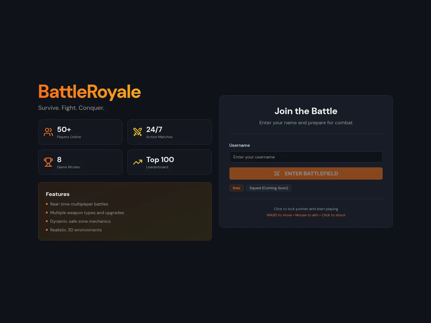 BattleRoyale Shooter