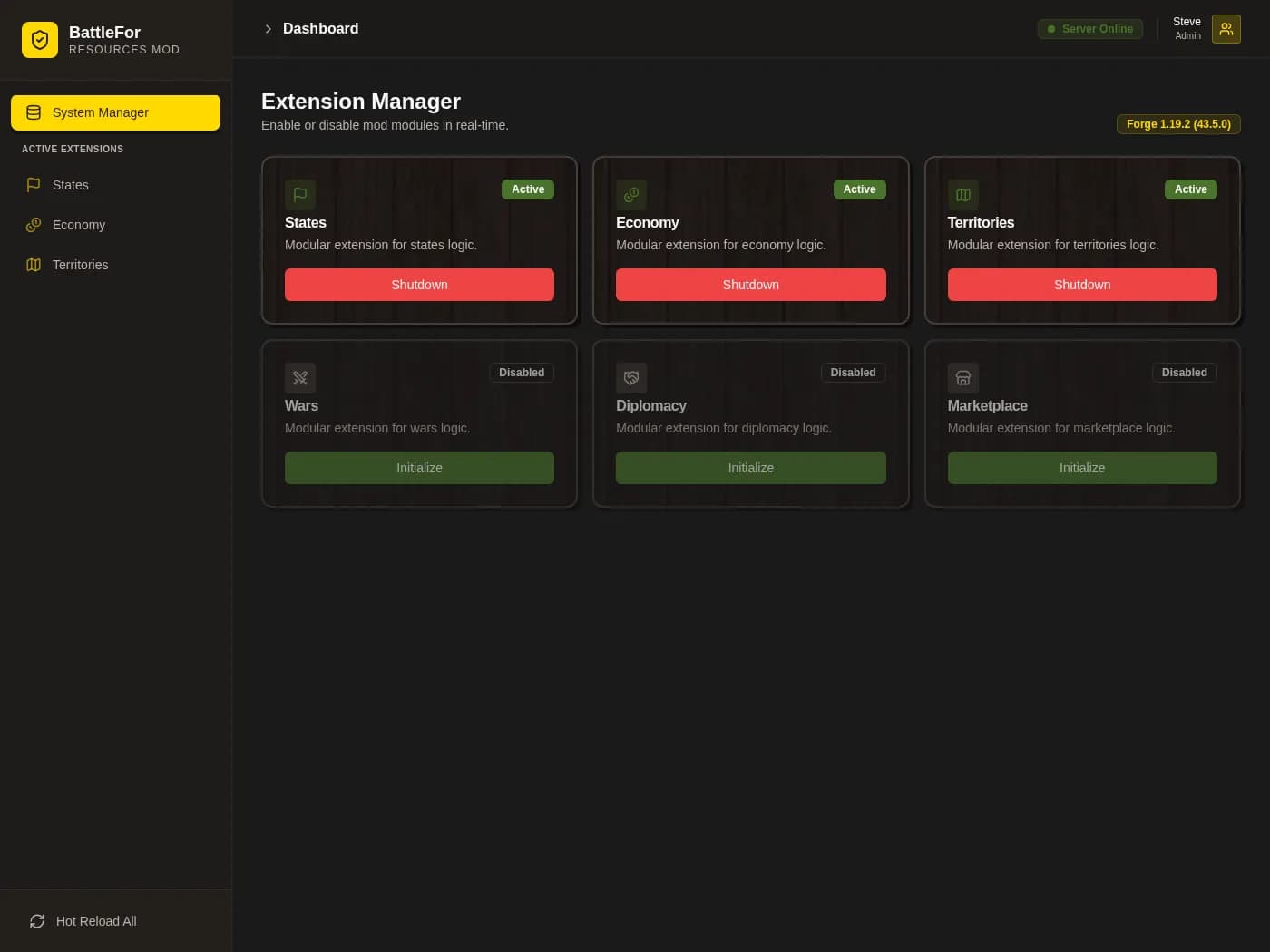 BattleForResources Forge Mod