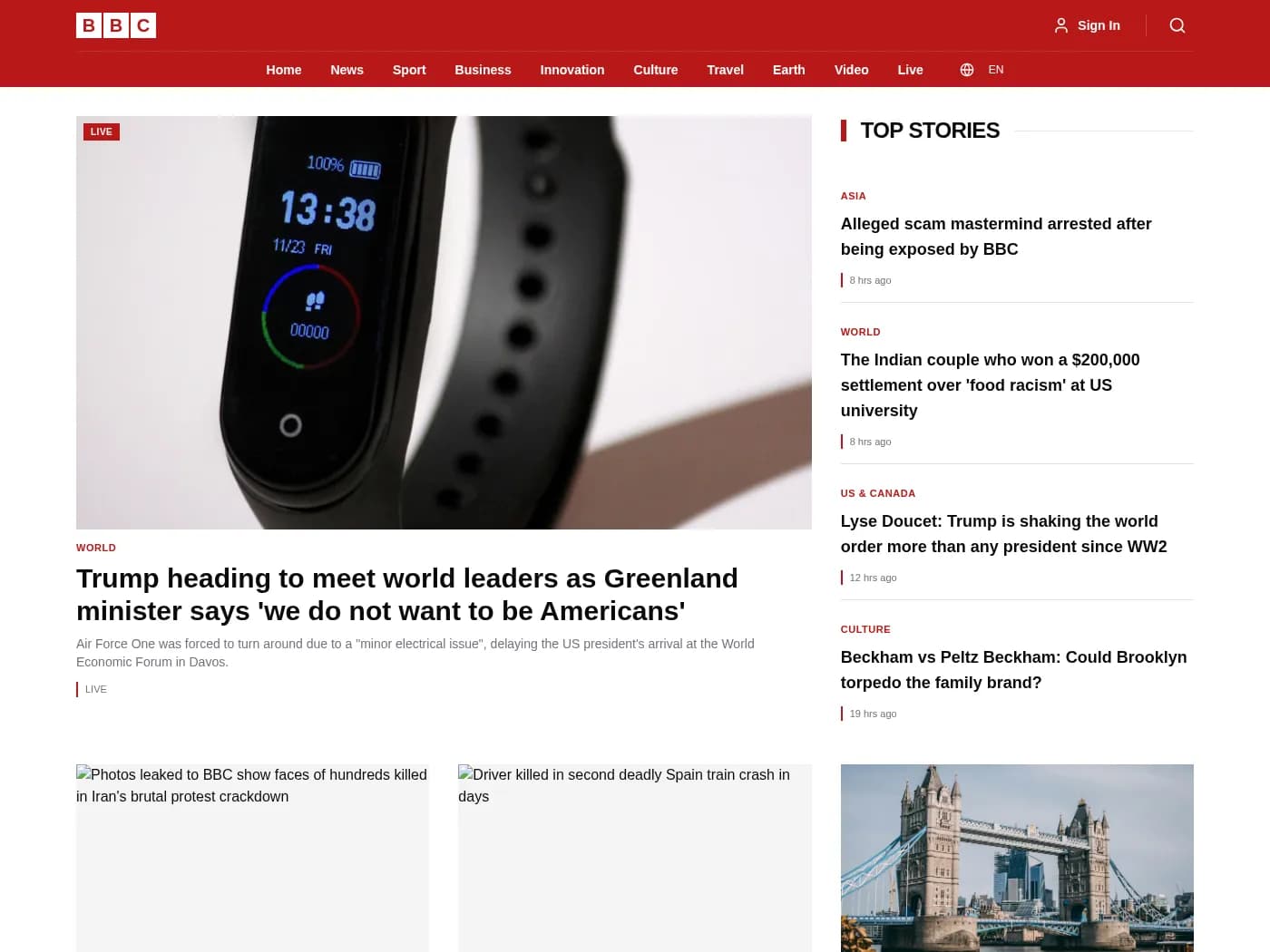 BBC News Clone