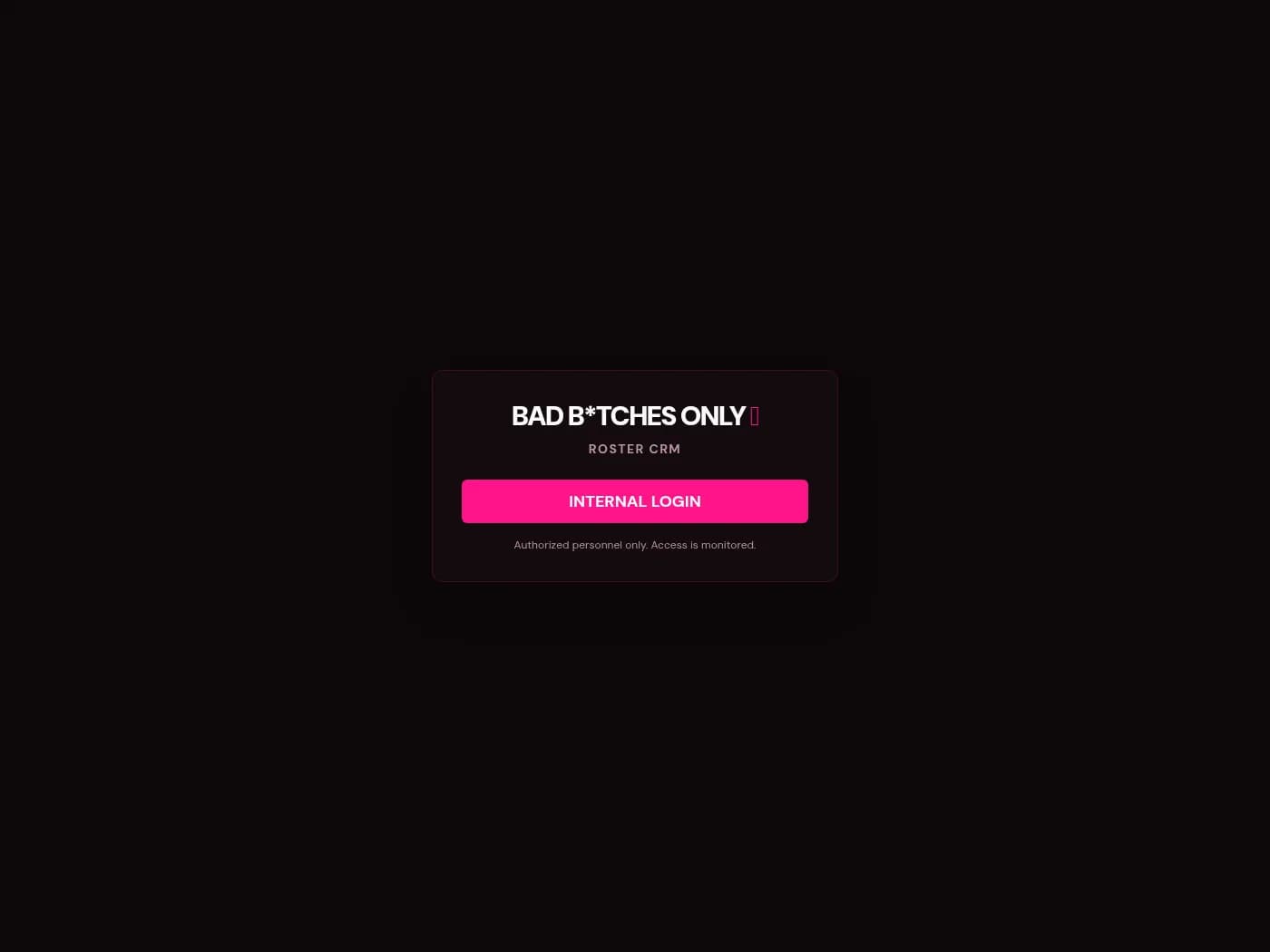 BBO Roster CRM