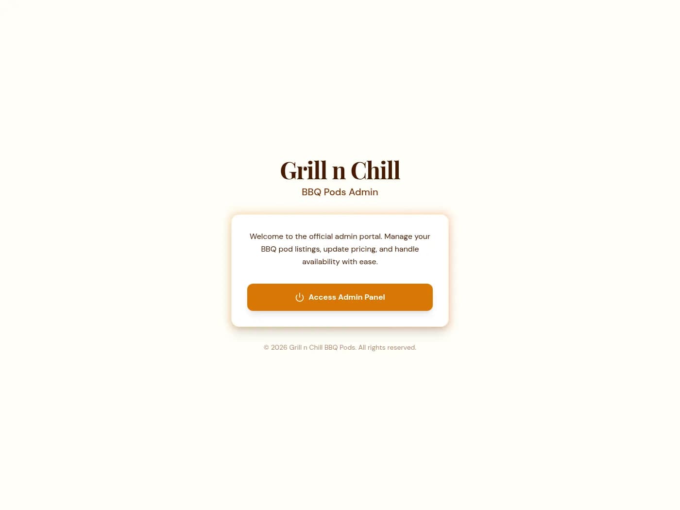 Grill n Chill BBQ Pods