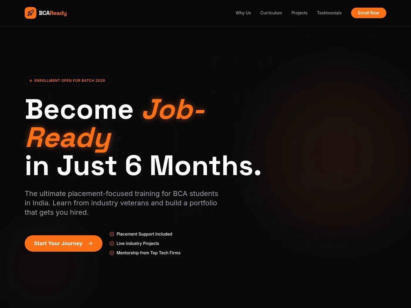 BCA Job-Ready Landing