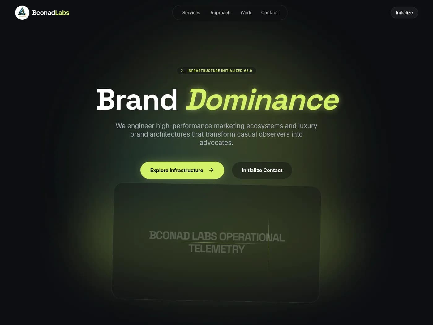 BconadLabs 3D Web Experience