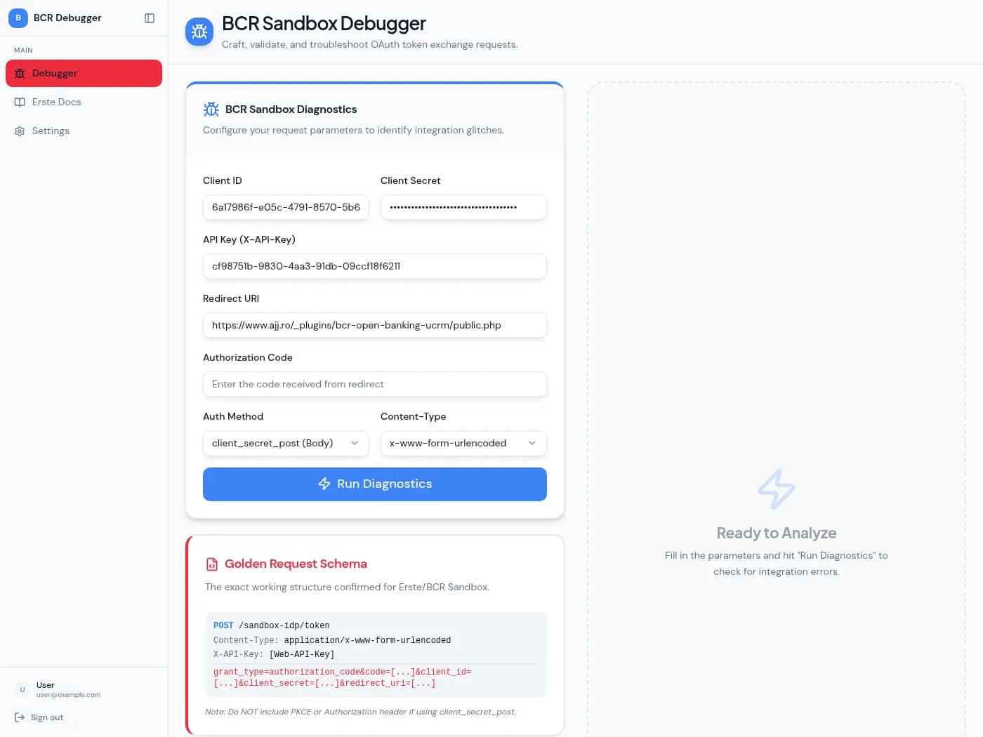 BCR Sandbox Debugger