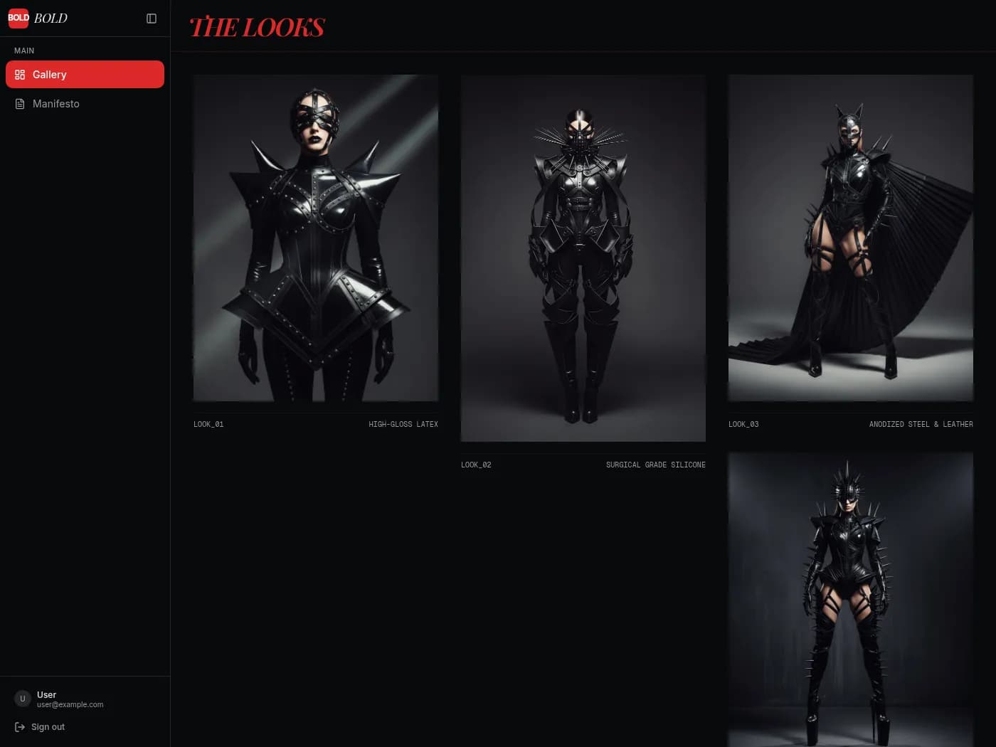Bold BDSM Fashion