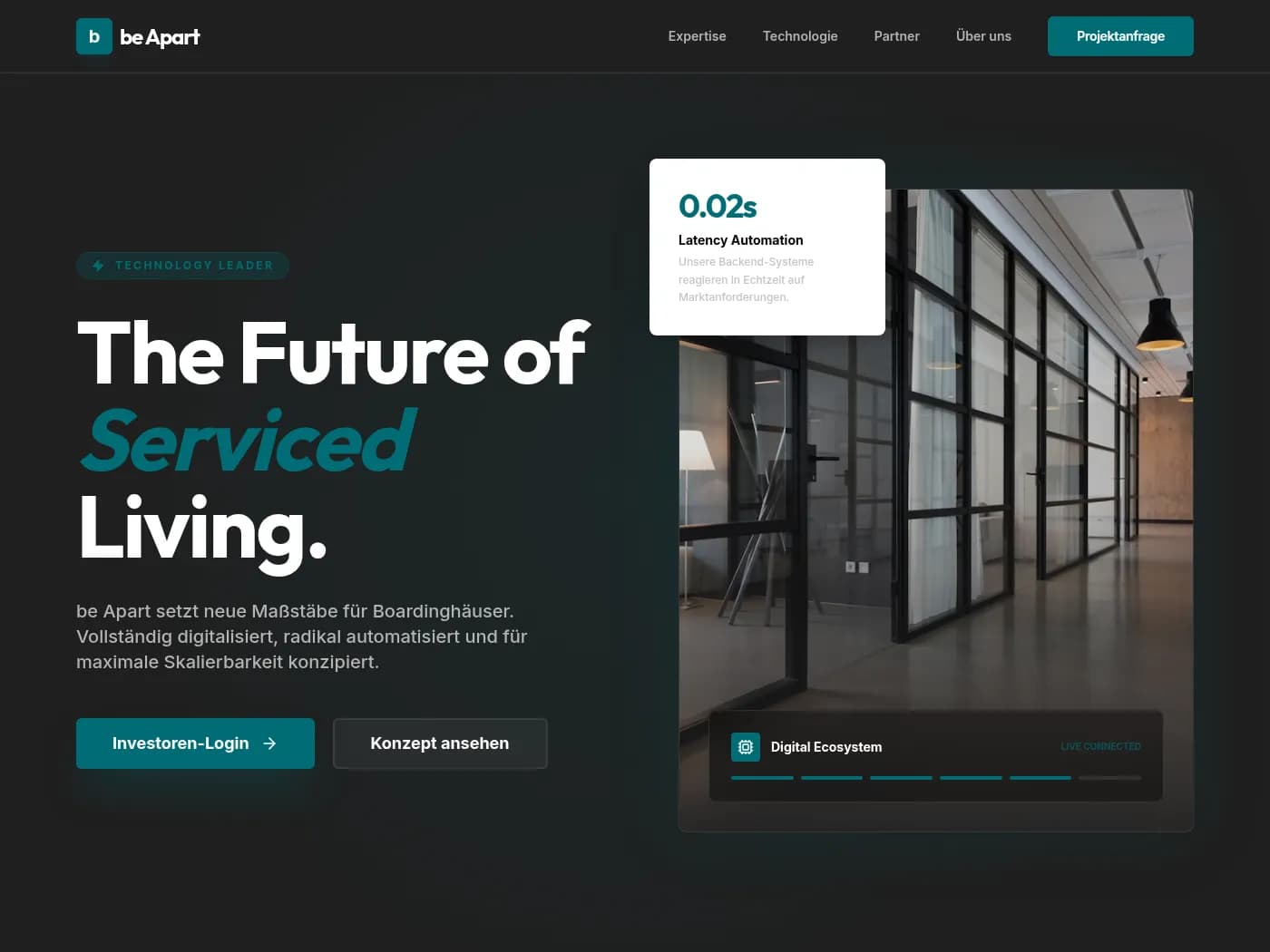 be Apart Web Vision