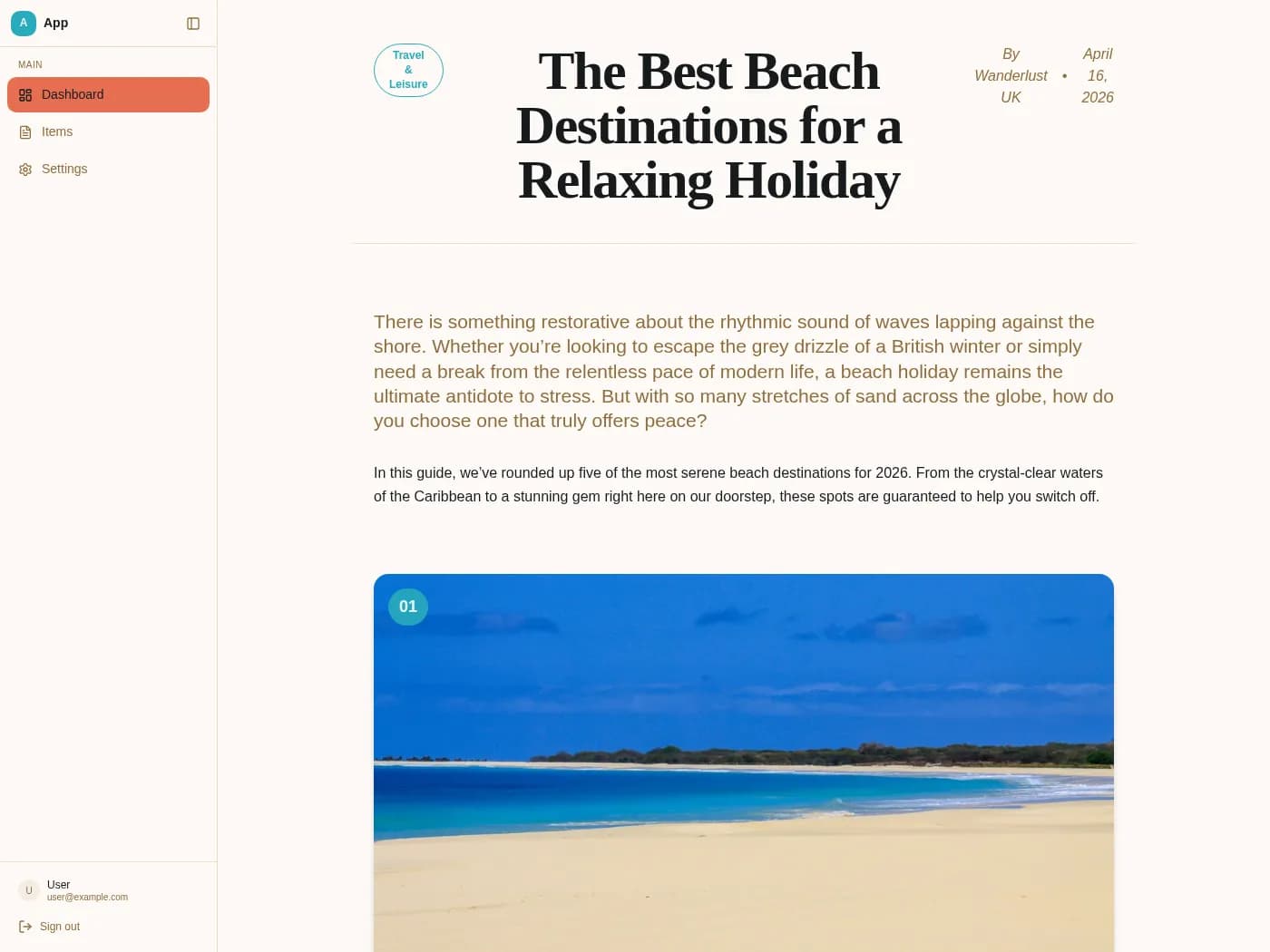 Beach Bliss Blog