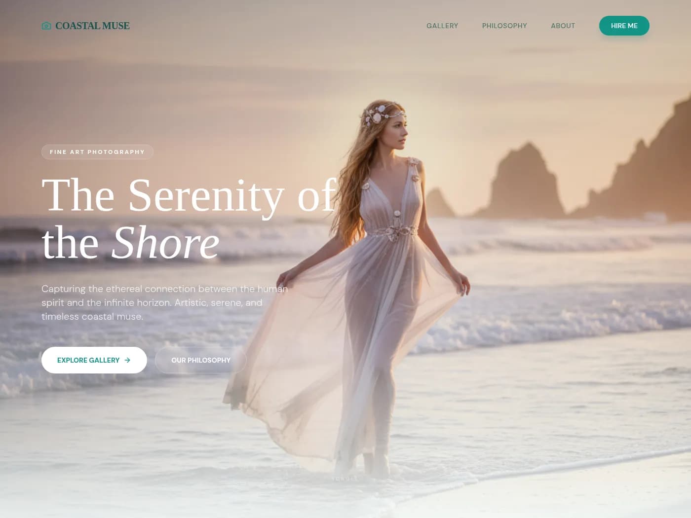 Beach Woman Art