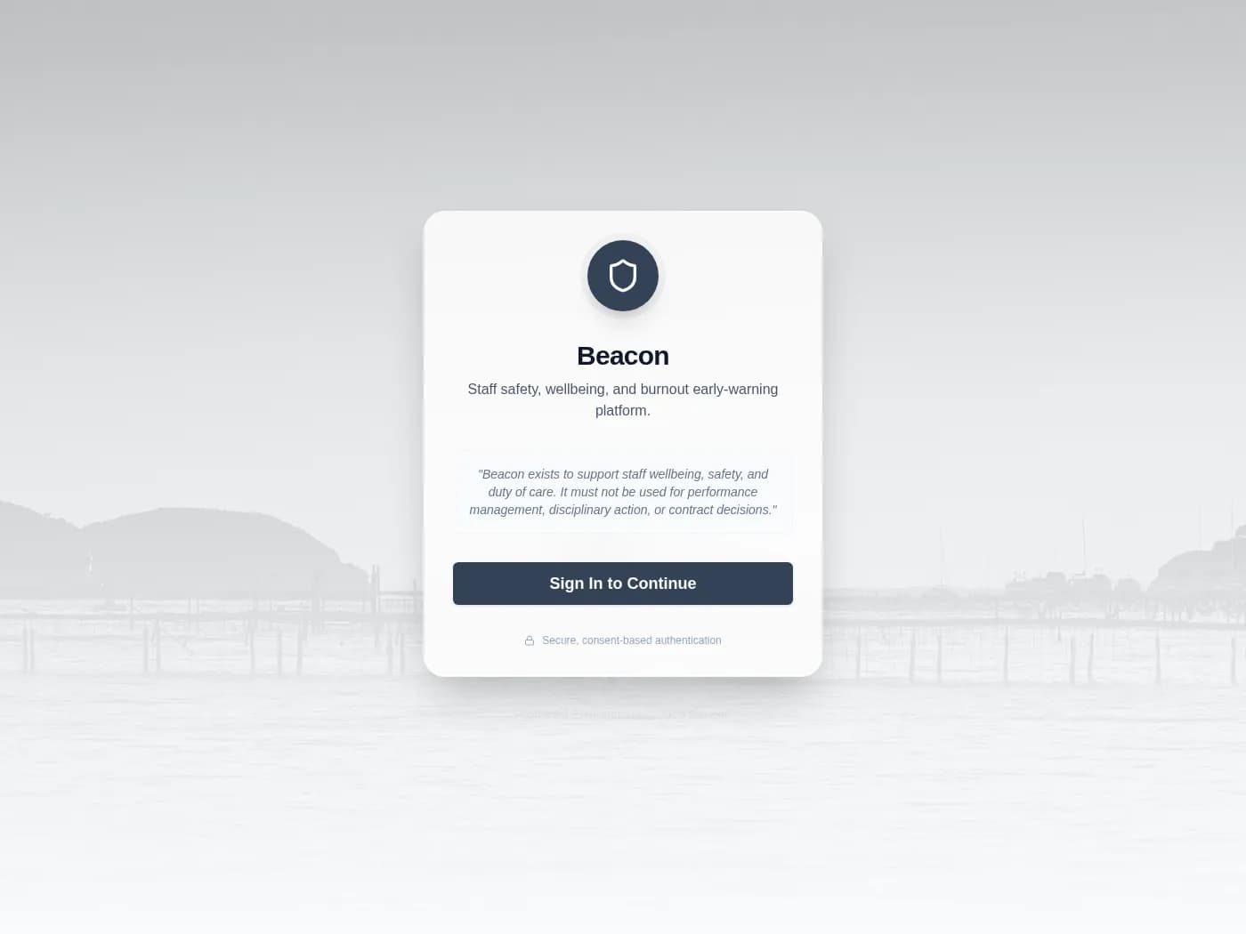 Beacon Wellbeing Platform