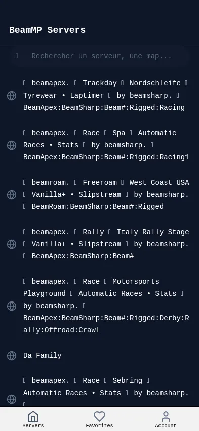 BeamMP Server Tracker