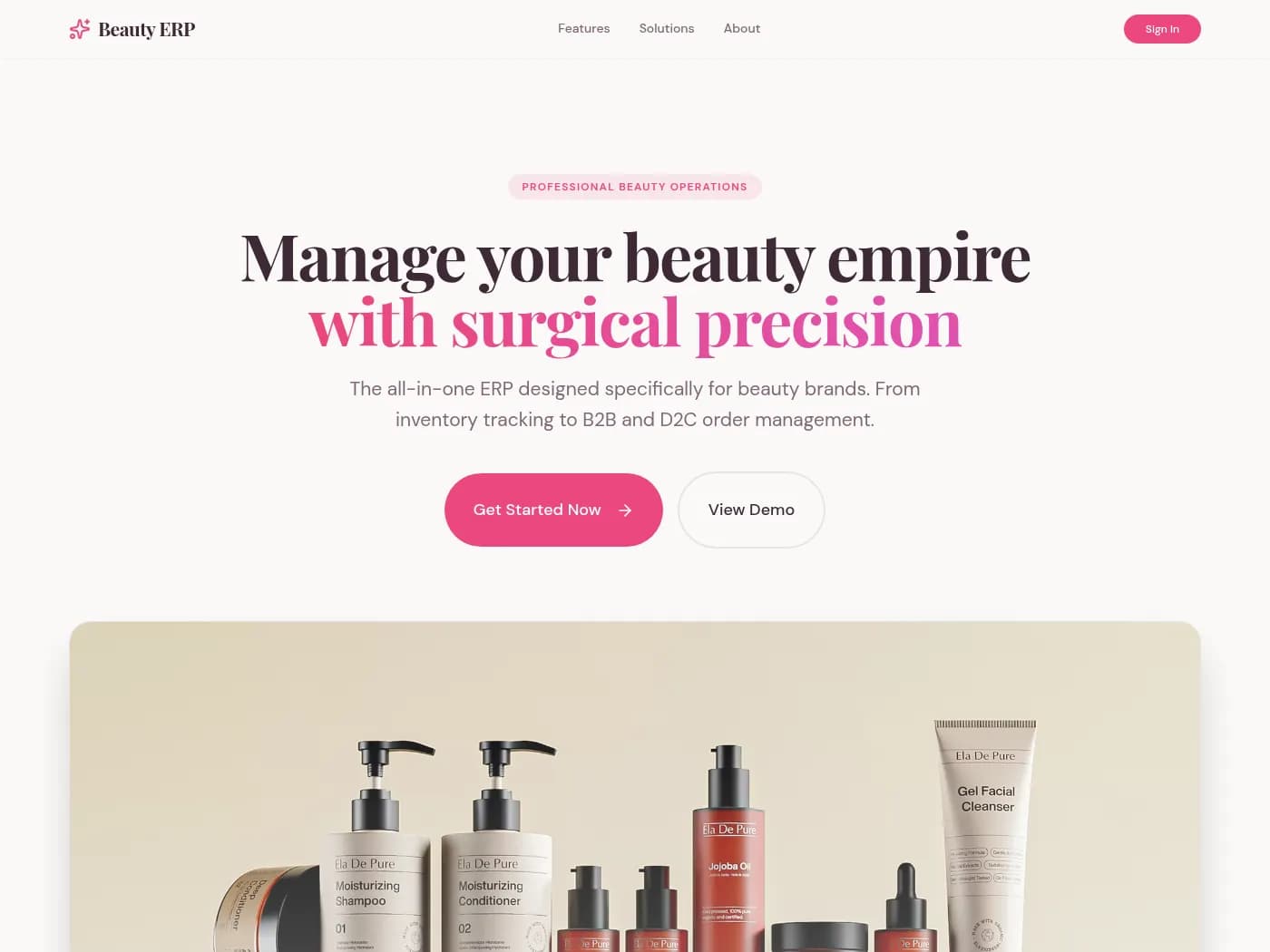 Beauty ERP Suite