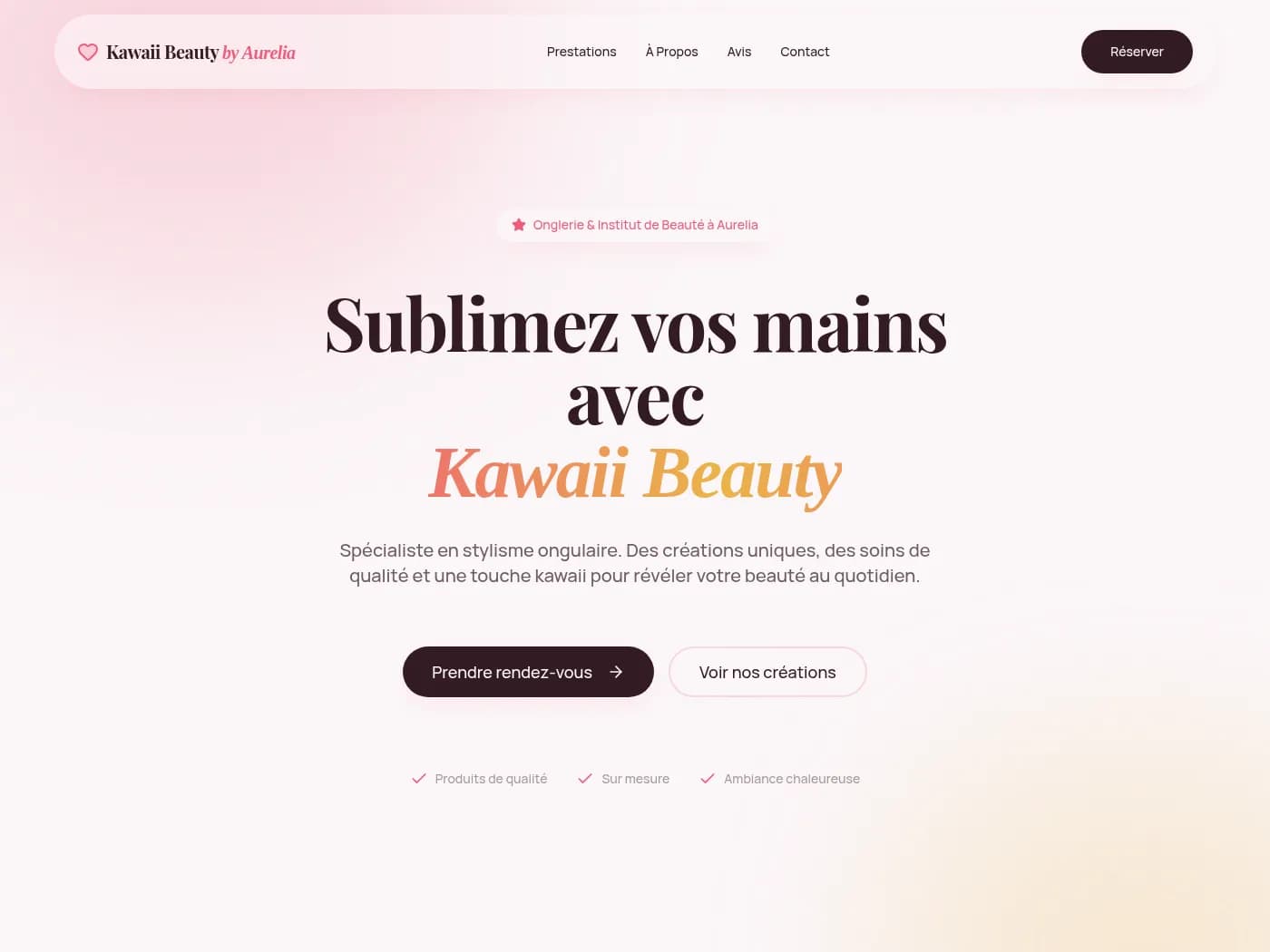 Kawaii Beauty Nails Site