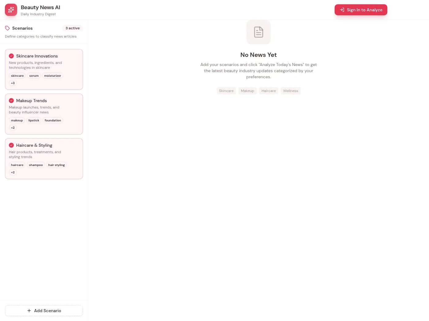 Beauty News AI Digest