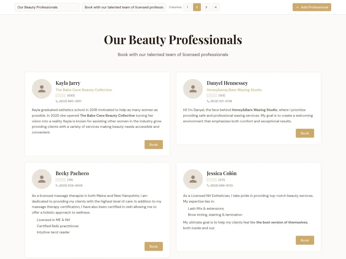 Beauty Pros Directory