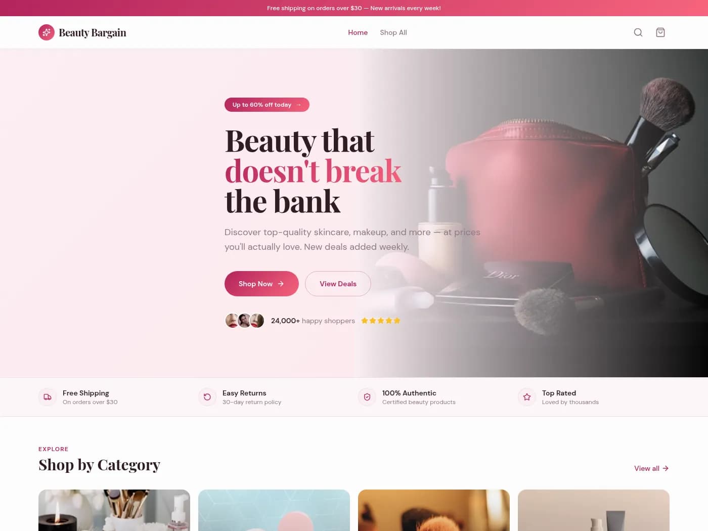 Beauty Bargain Shop