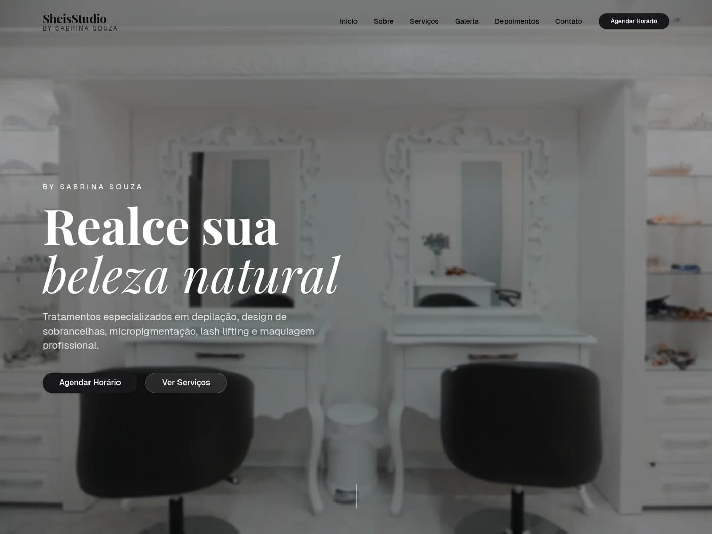 Beauty Studio Website