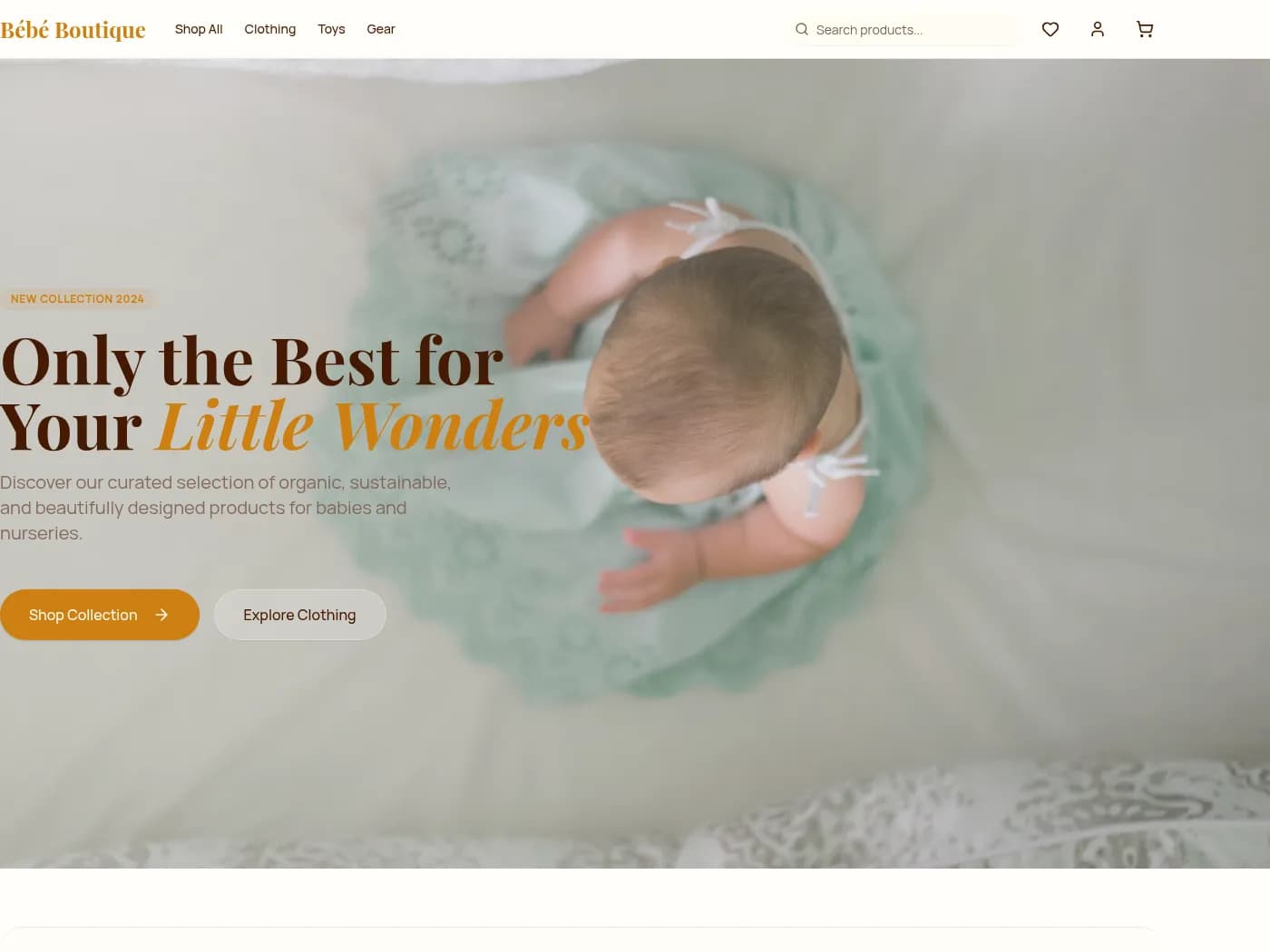 Bébé Boutique Webshop