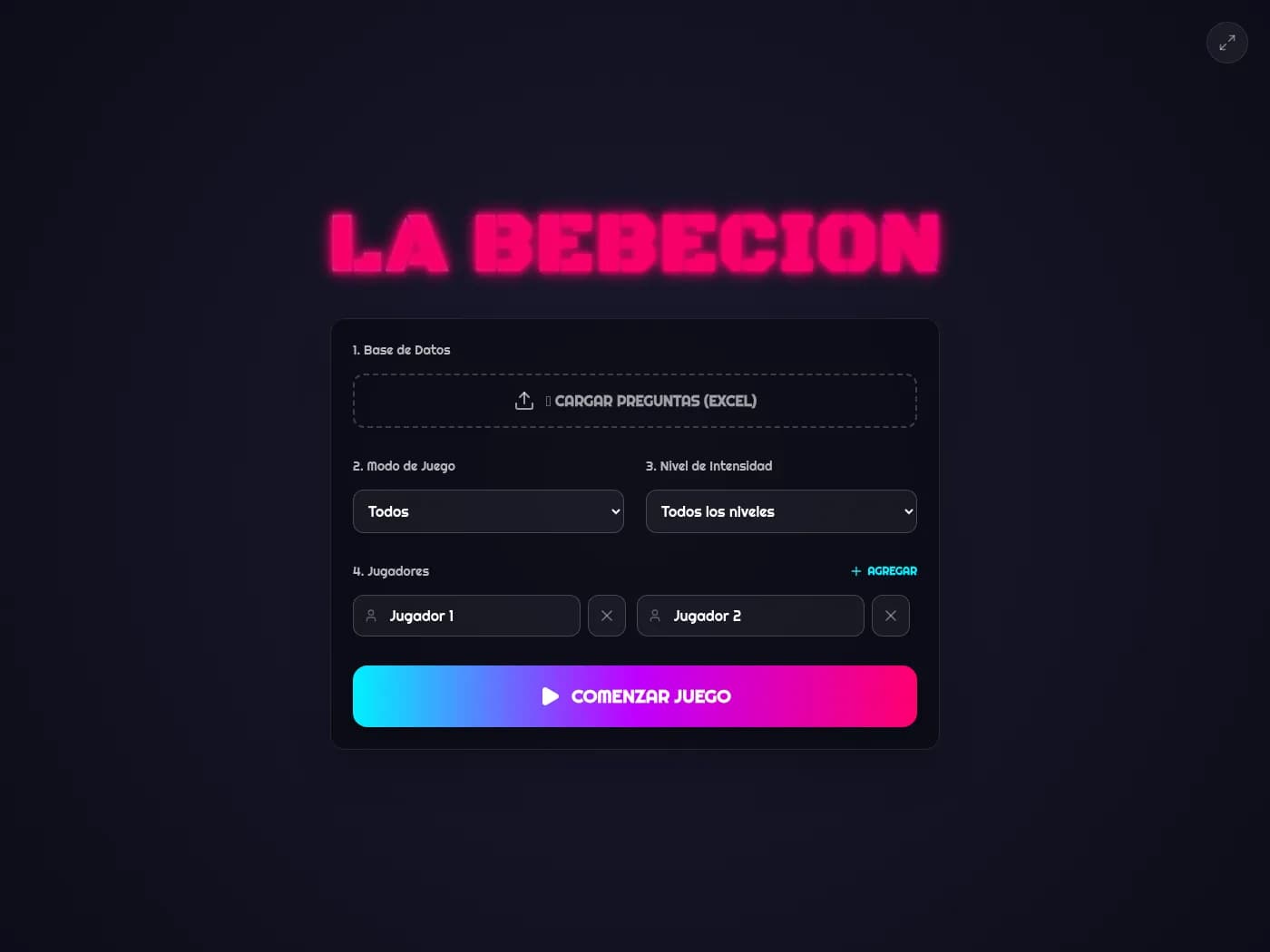 La Bebecion Party Game