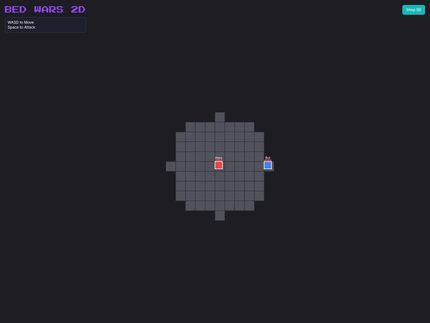 Bed Wars 2D Arena