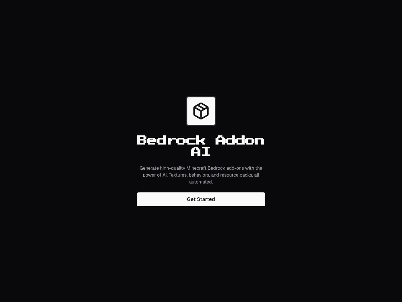 AI Bedrock Addon Creator
