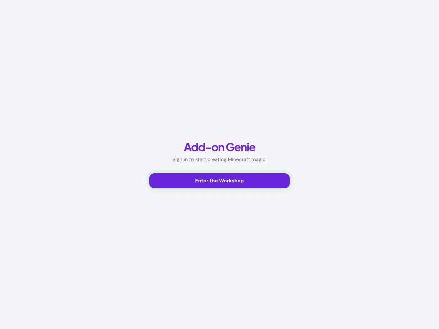 Bedrock Add-on Genie