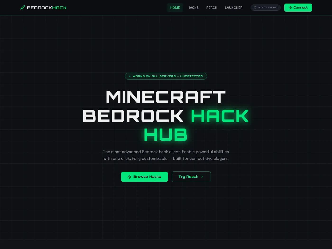 Reach Hack Bedrock Hub
