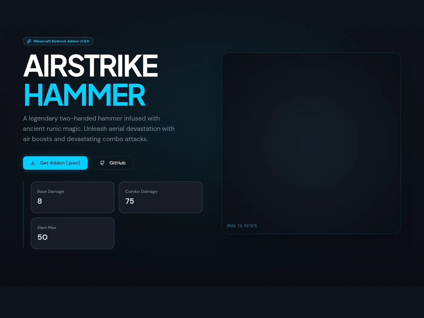 Airstrike Hammer Addon