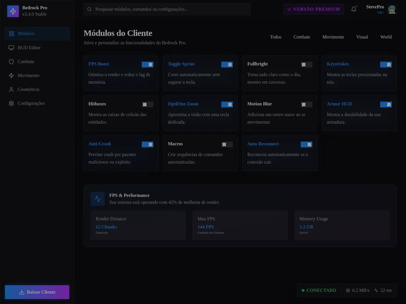 Bedrock Pro Client