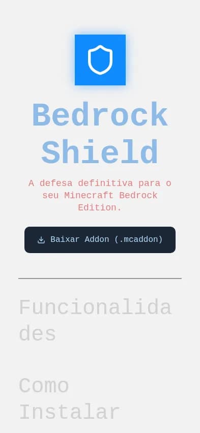 Bedrock Shield Addon