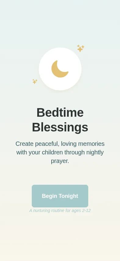 Bedtime Blessings