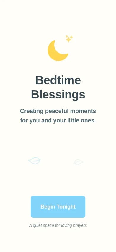 Bedtime Blessings