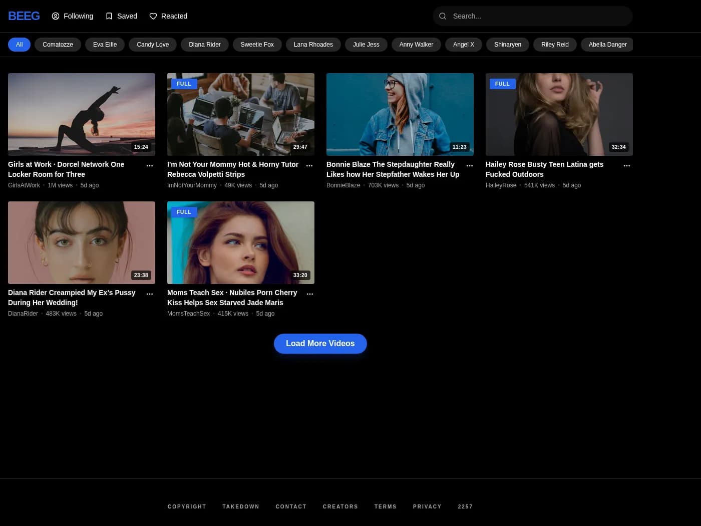 Beeg Video Clone