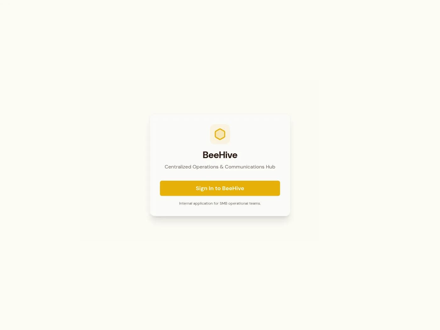 BeeHive Operations Hub
