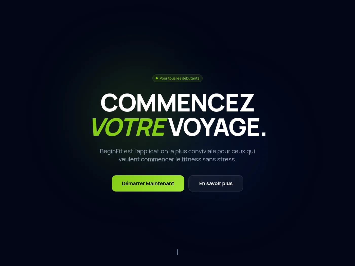 BeginFit App