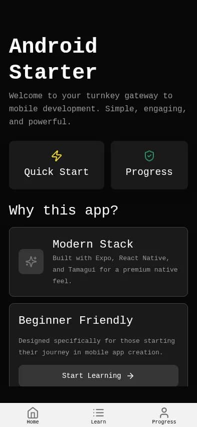 Beginner Starter App