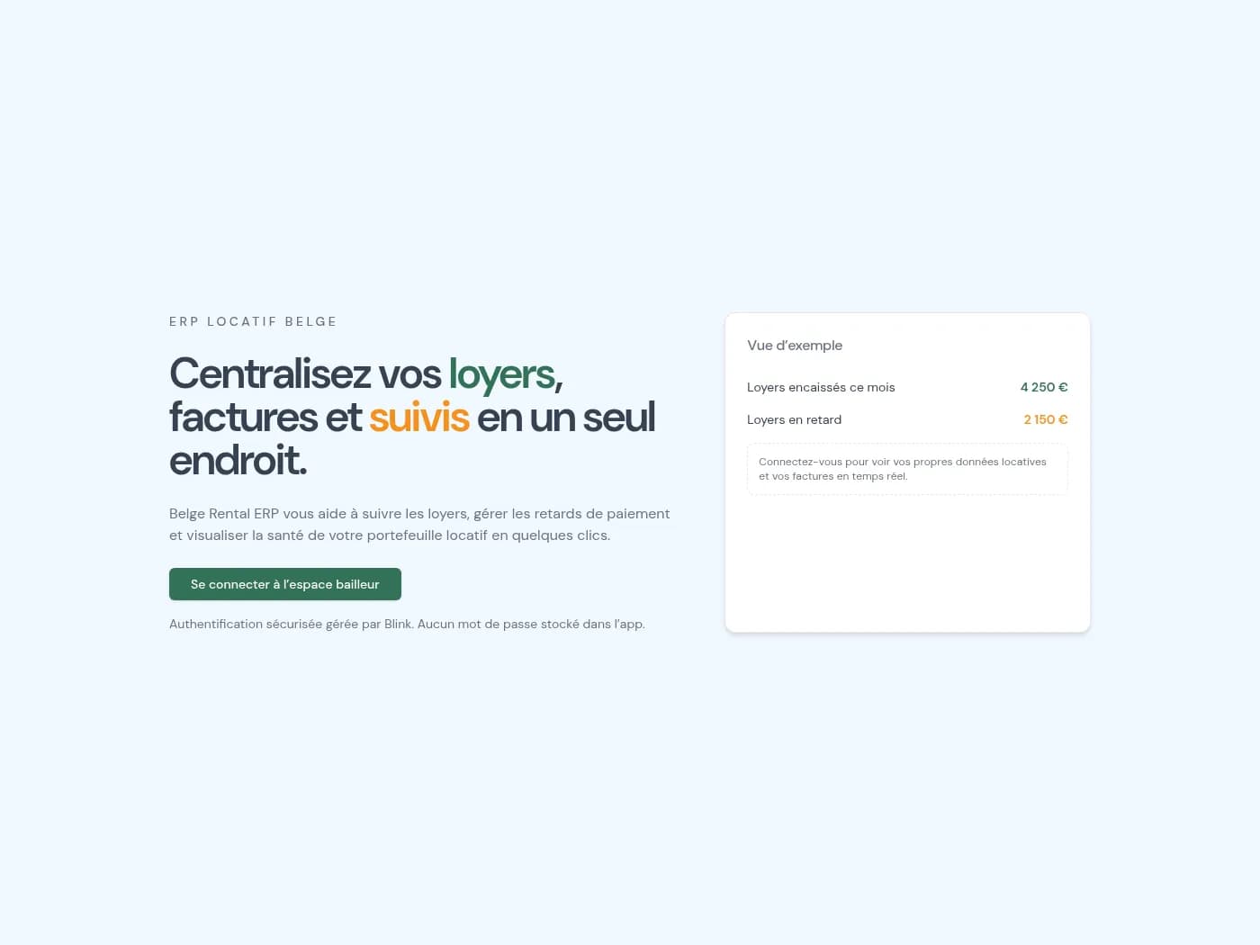 Belge Rental ERP