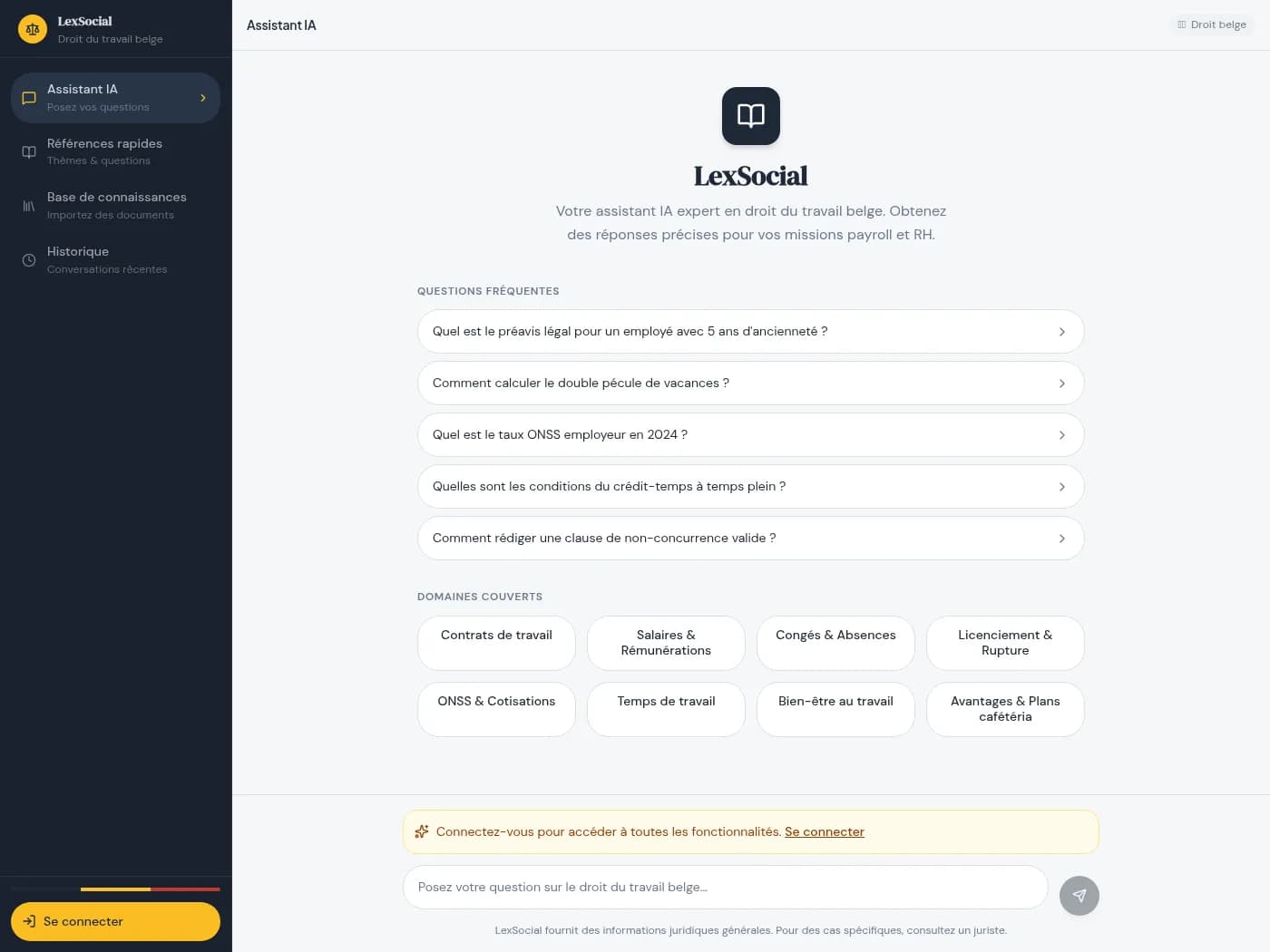 Belgian Labor Law FAQ